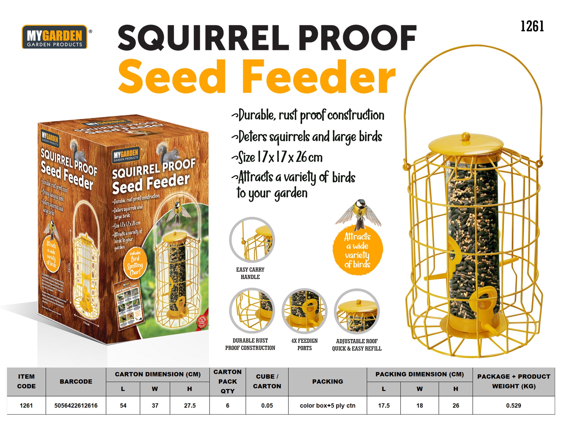 Metal Seed Feeder – DGI UK Group LTD